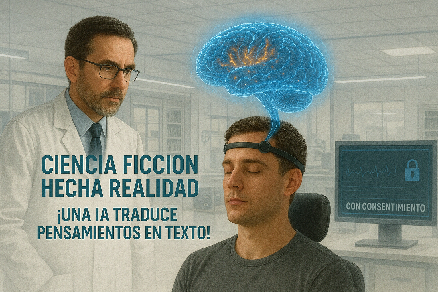 Ciencia Ficción Hecha Realidad Una IA Traduce Pensamientos en Texto: El ...